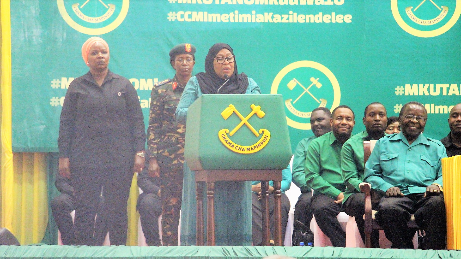 Samia s Speech At The CCM s 10th Congress We Will Not Let You Down