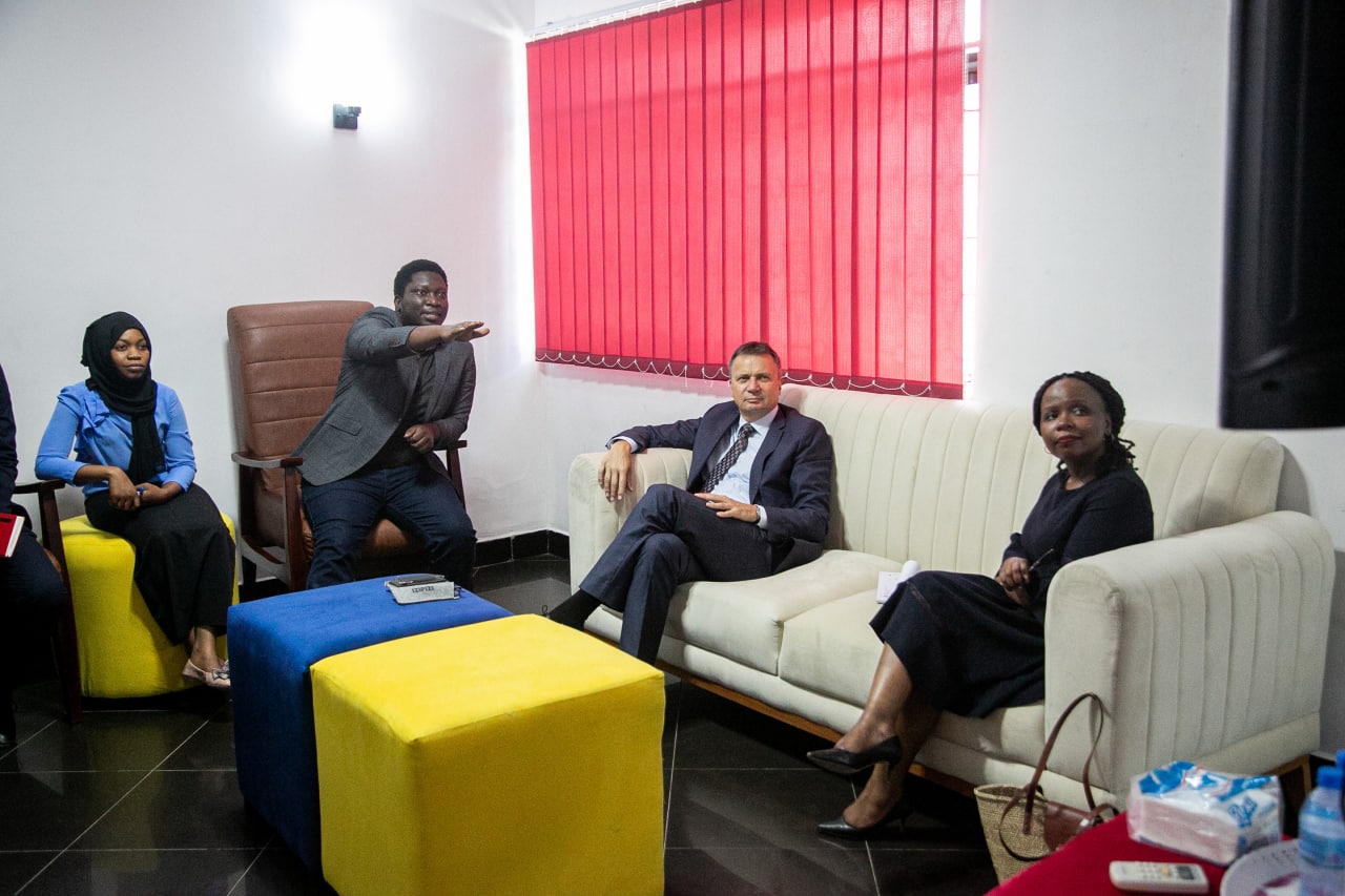 Swiss Ambassador Tours The Chanzo, Stresses Importance of Free Press ...