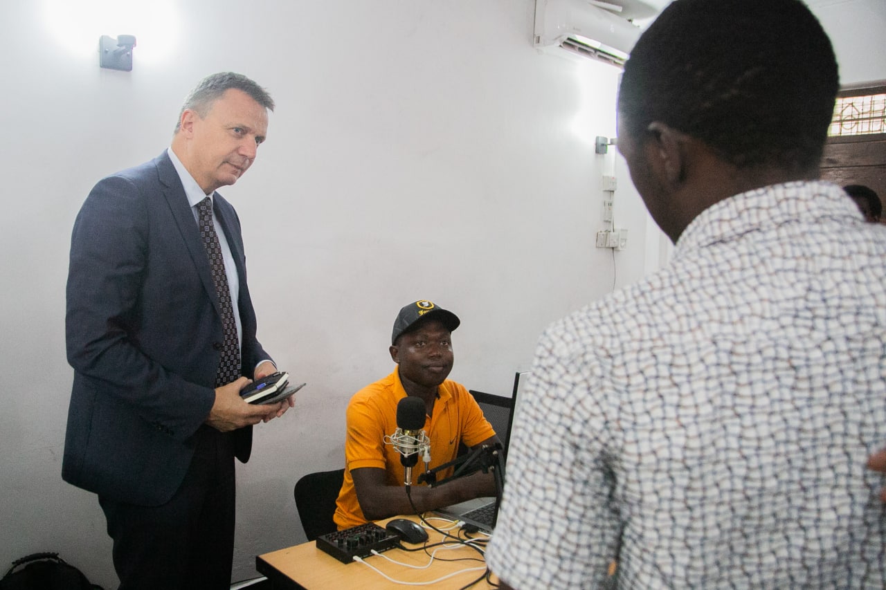 Swiss Ambassador Tours The Chanzo, Stresses Importance of Free Press ...