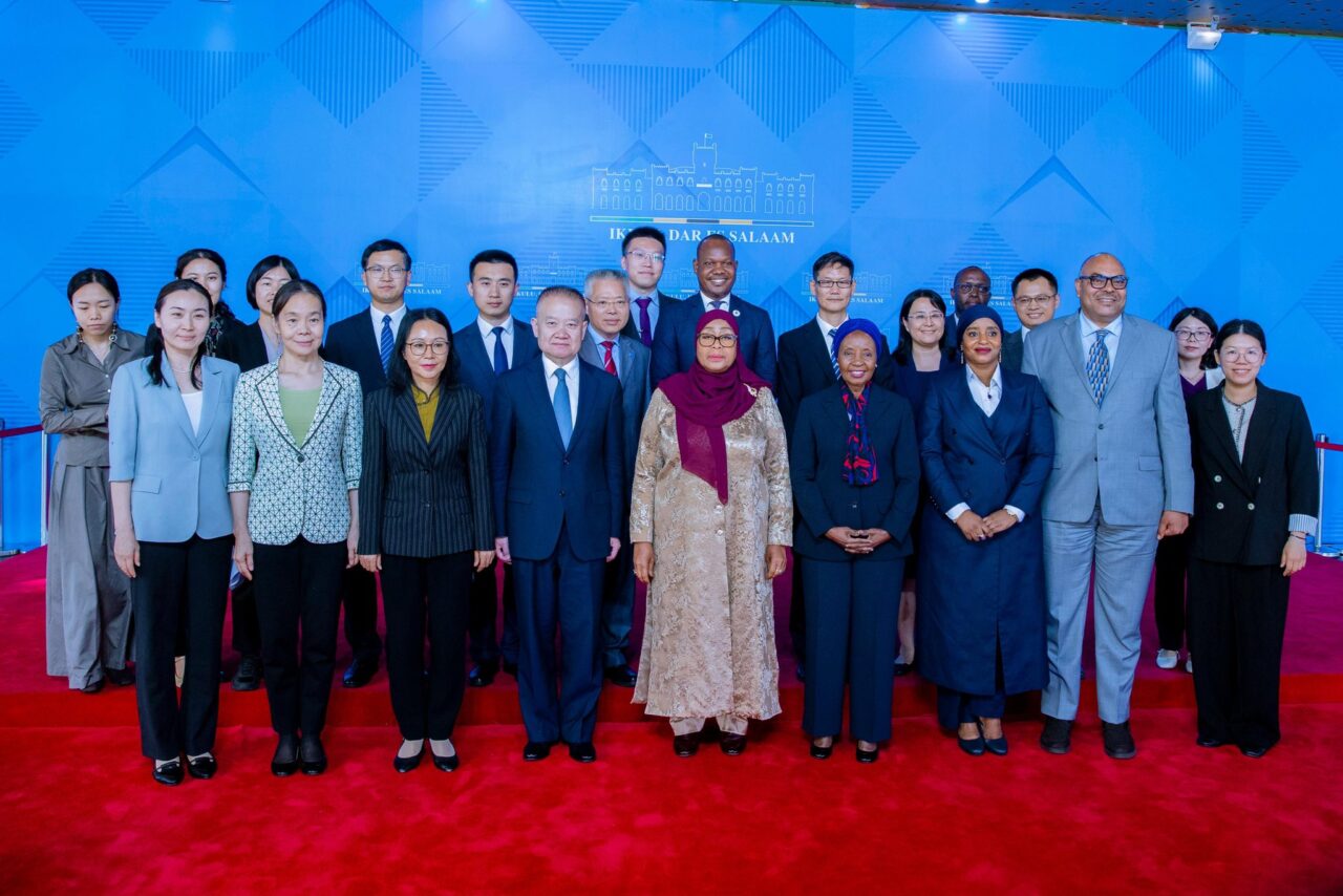 President Samia Holds Talks With China’s CCP High-Level Delegation at ...